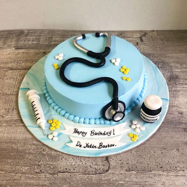 Birthday Dr. Cake – Flowers Hut