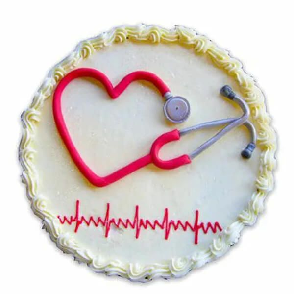 Doc Heart Cake – Flowers Hut